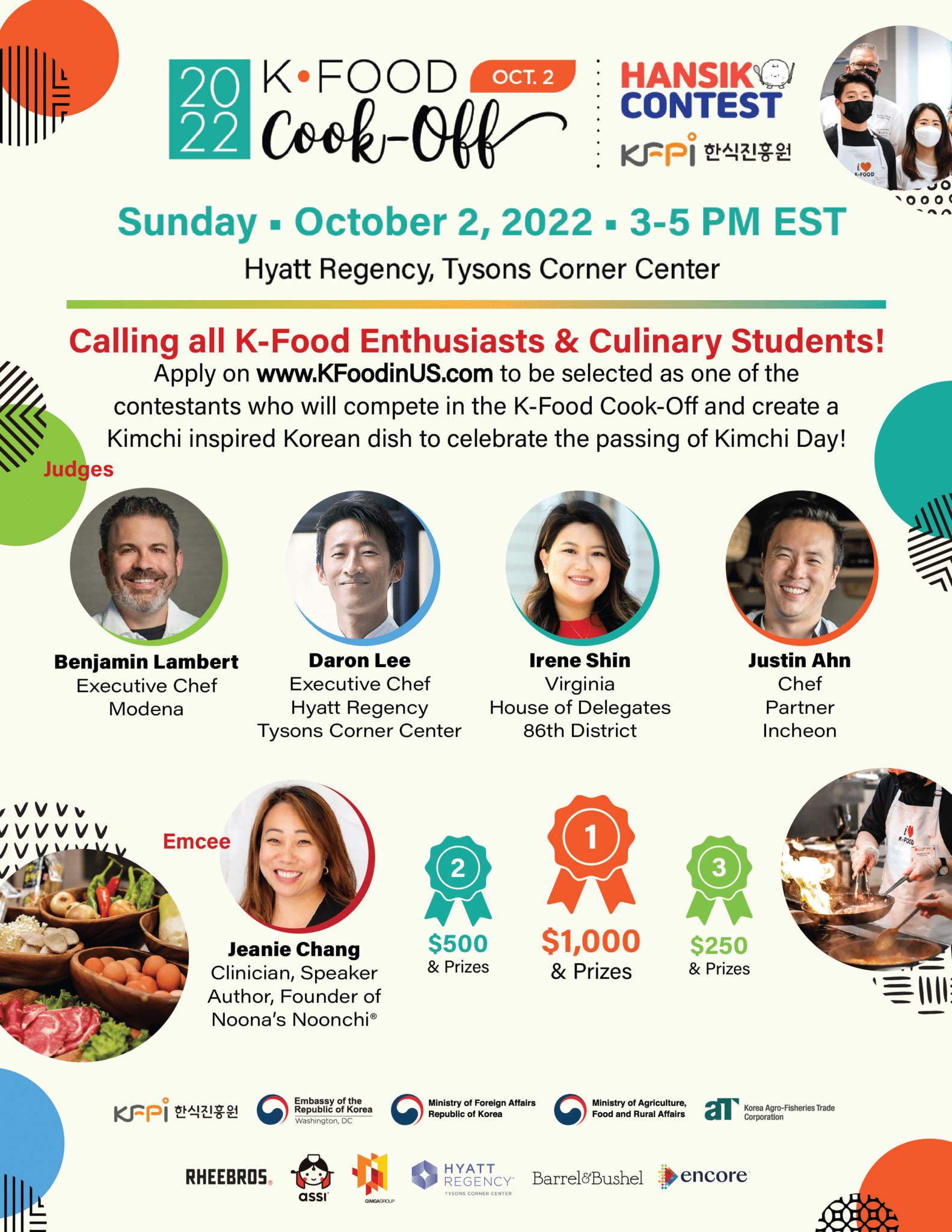 2022 K-Food Cook-off Application ⋆ K-Food in U.S.