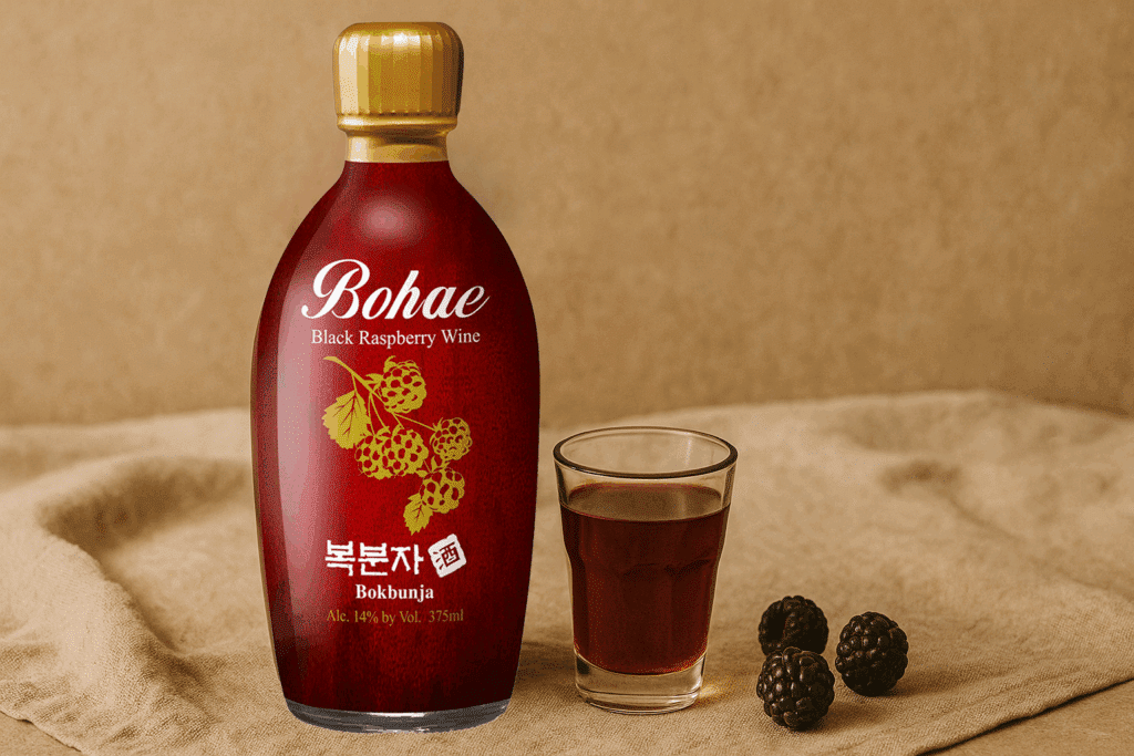 Bohae Brewery - Bokbunjajoo Black Raspberry Wine ⋆ K-Food in U.S.