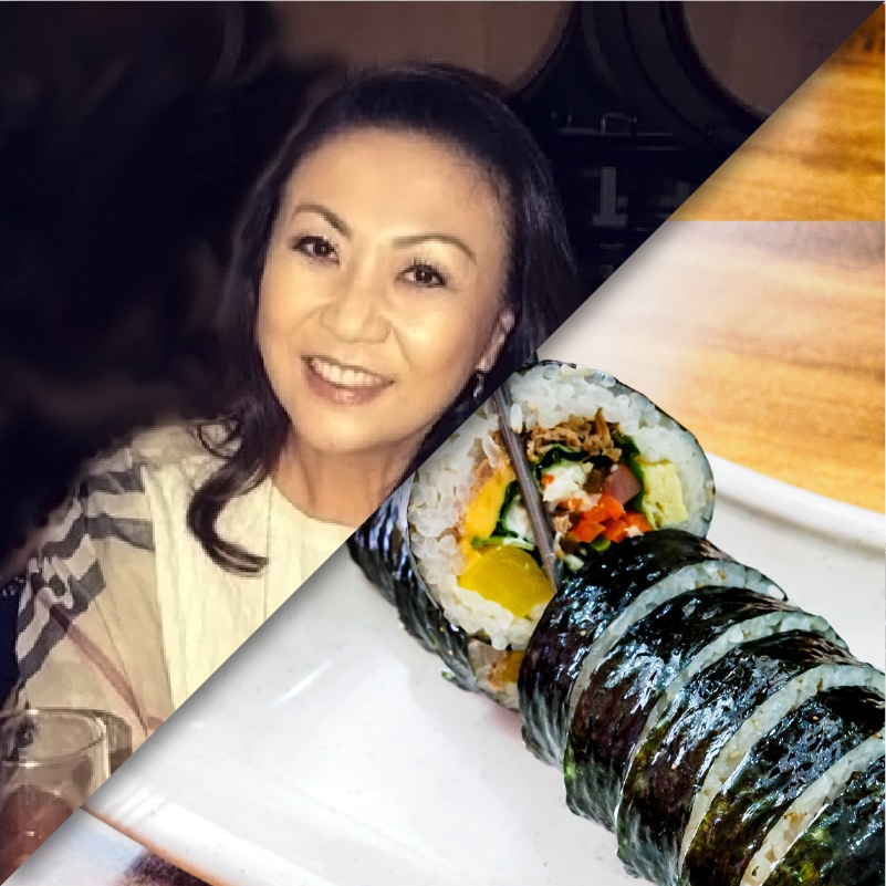 Beef Gimbap Prepared by K-Food Promoter Mihae Kim Stefani ⋆ K-Food in U.S.