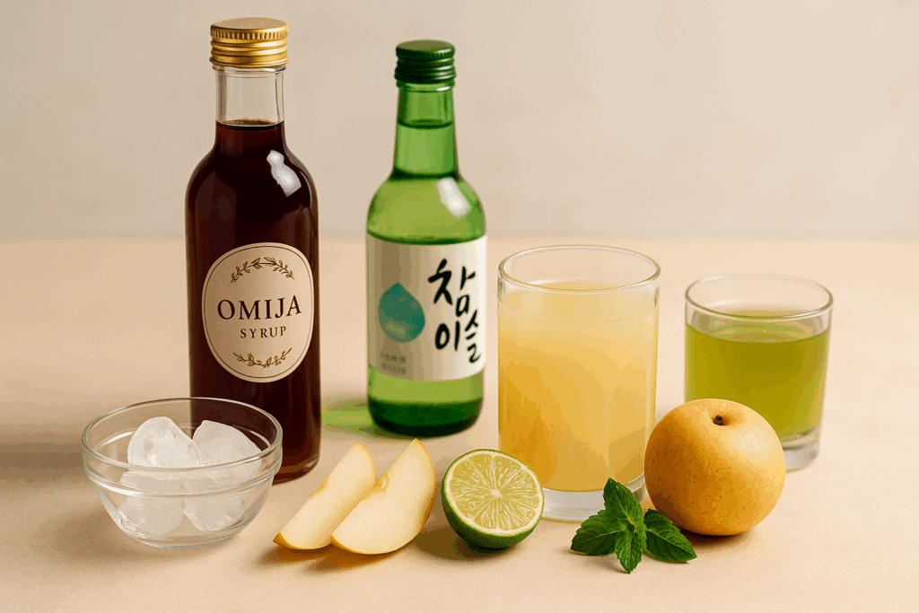 Omija Soju Cocktail ⋆ K-Food in U.S.